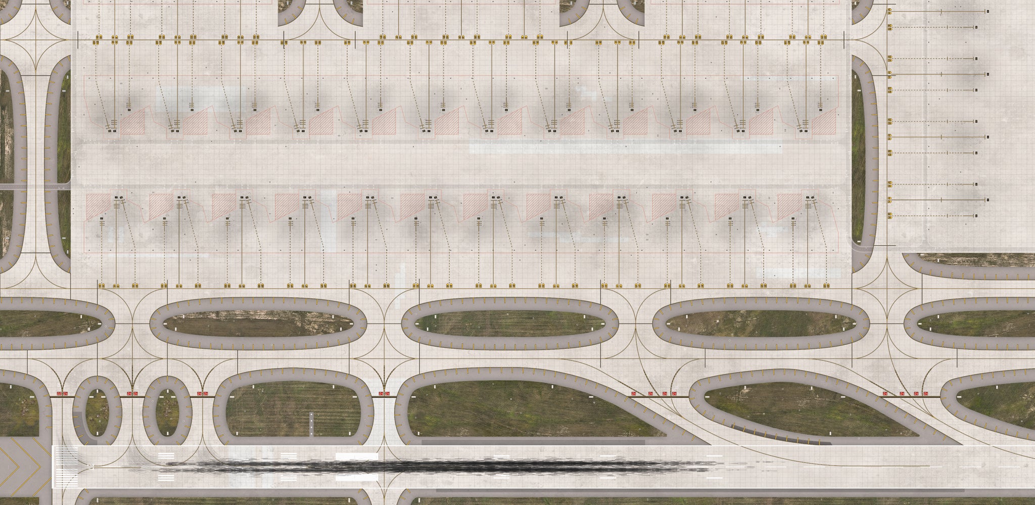 1 Terminal International 143.5 x 70 – Layover Layouts