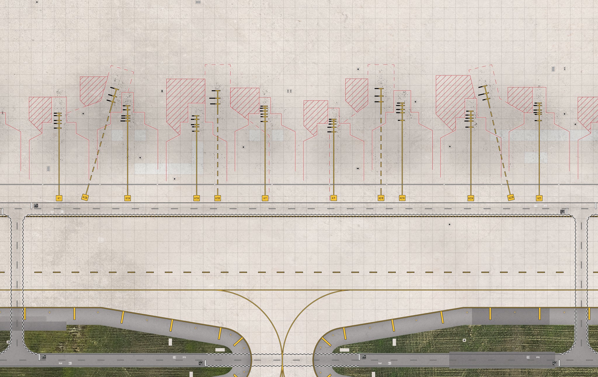 1 Terminal Continental 38 x 24 – Layover Layouts